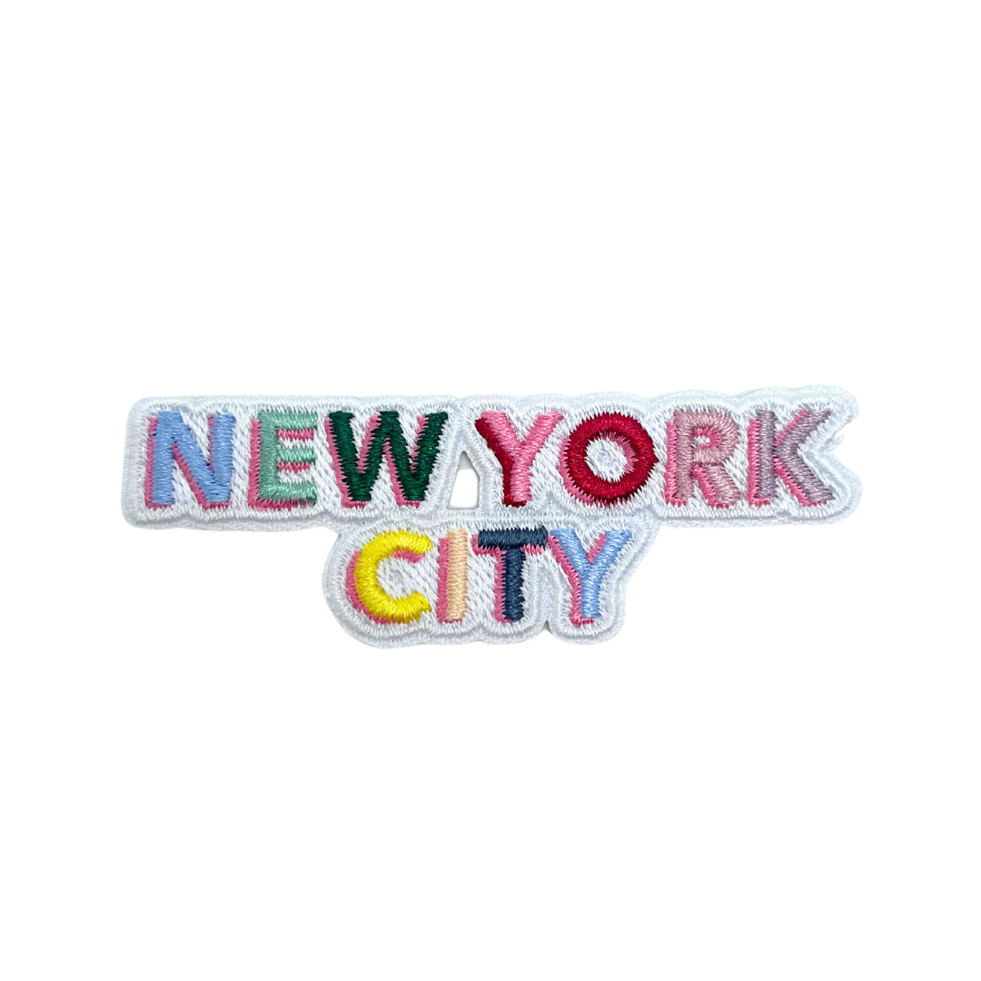 New York City Letters Patch | NYC | Iron-On Patches – Fusion Artsy