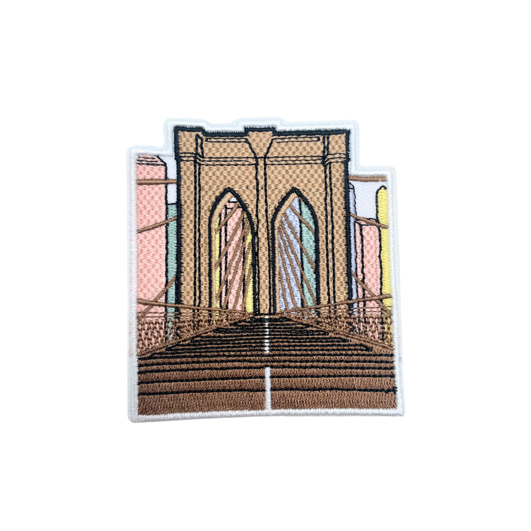 Brooklyn Bridge Patch | New York Must Have | Iron-On Patches – Fusion Artsy