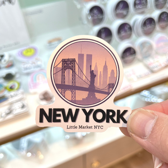 New York Sunset Stickers | New York City | Waterproof Stickers – Fusion ...